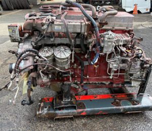 E13C VG Engine Out of a 2018 Hino 700 - Cavanagh Truck Spares